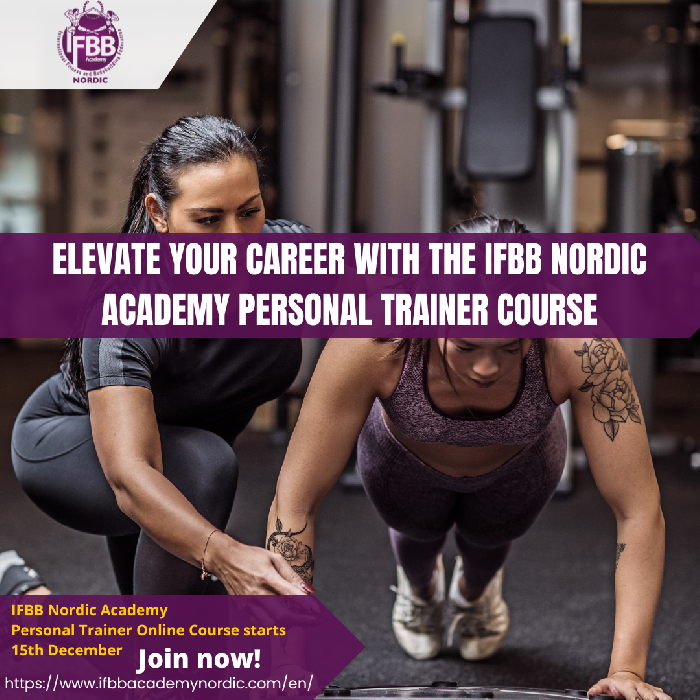 Elevate Your Career with the IFBB Nordic Academy Personal Trainer Course